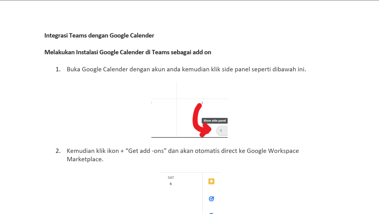 Panduan Integrasi Microsoft Teams dengan Google Calendar - IT Service Desk