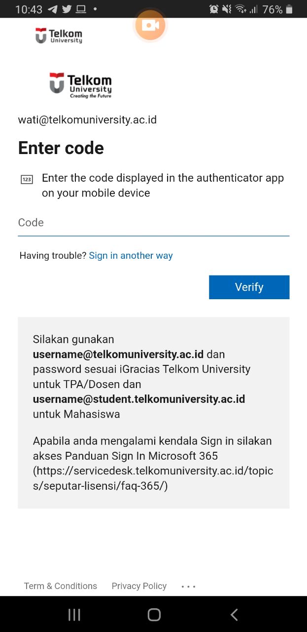 Bagaimana Cara Login Email Telkom University? - IT Service Desk