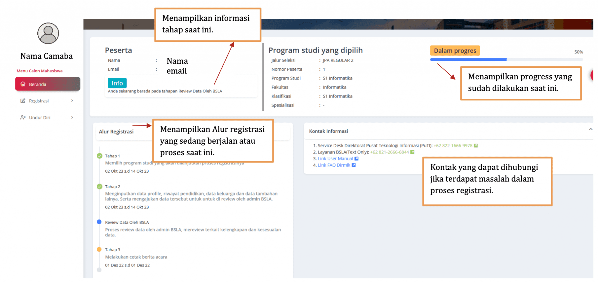 Panduan Pengguna SEEDS (Sistem Registrasi Akademik Mahasiswa Baru) - IT Service Desk
