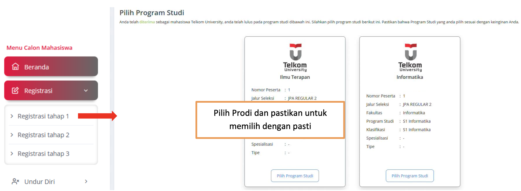 Panduan Pengguna SEEDS (Sistem Registrasi Akademik Mahasiswa Baru) - IT ...