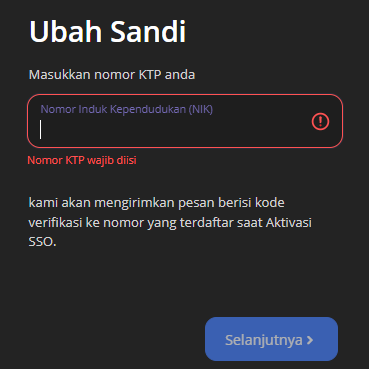 Bagaimana Cara Ubah Kata Sandi SSO melalui Web Satu? - IT Service Desk
