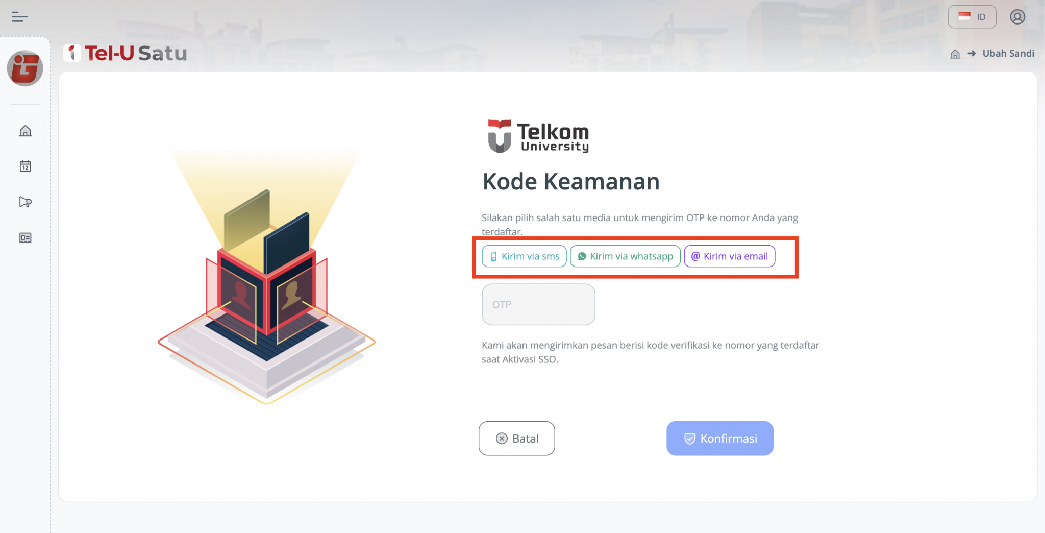Bagaimana Cara Ubah Kata Sandi SSO melalui Web SATU? - IT Service Desk